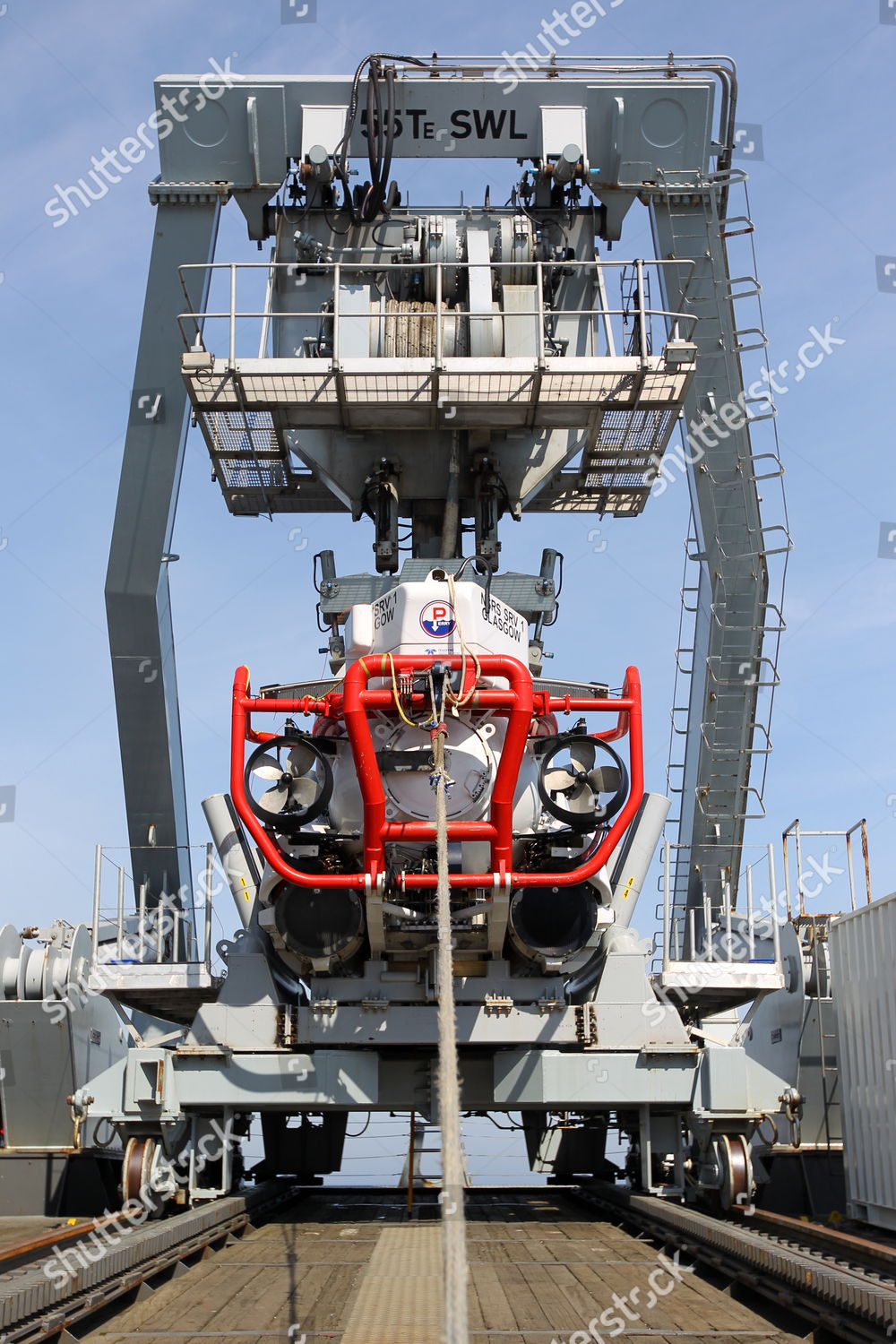 Rescue Capsule Nsrs Nato Submarine Resque Editorial Stock Photo - Stock ...