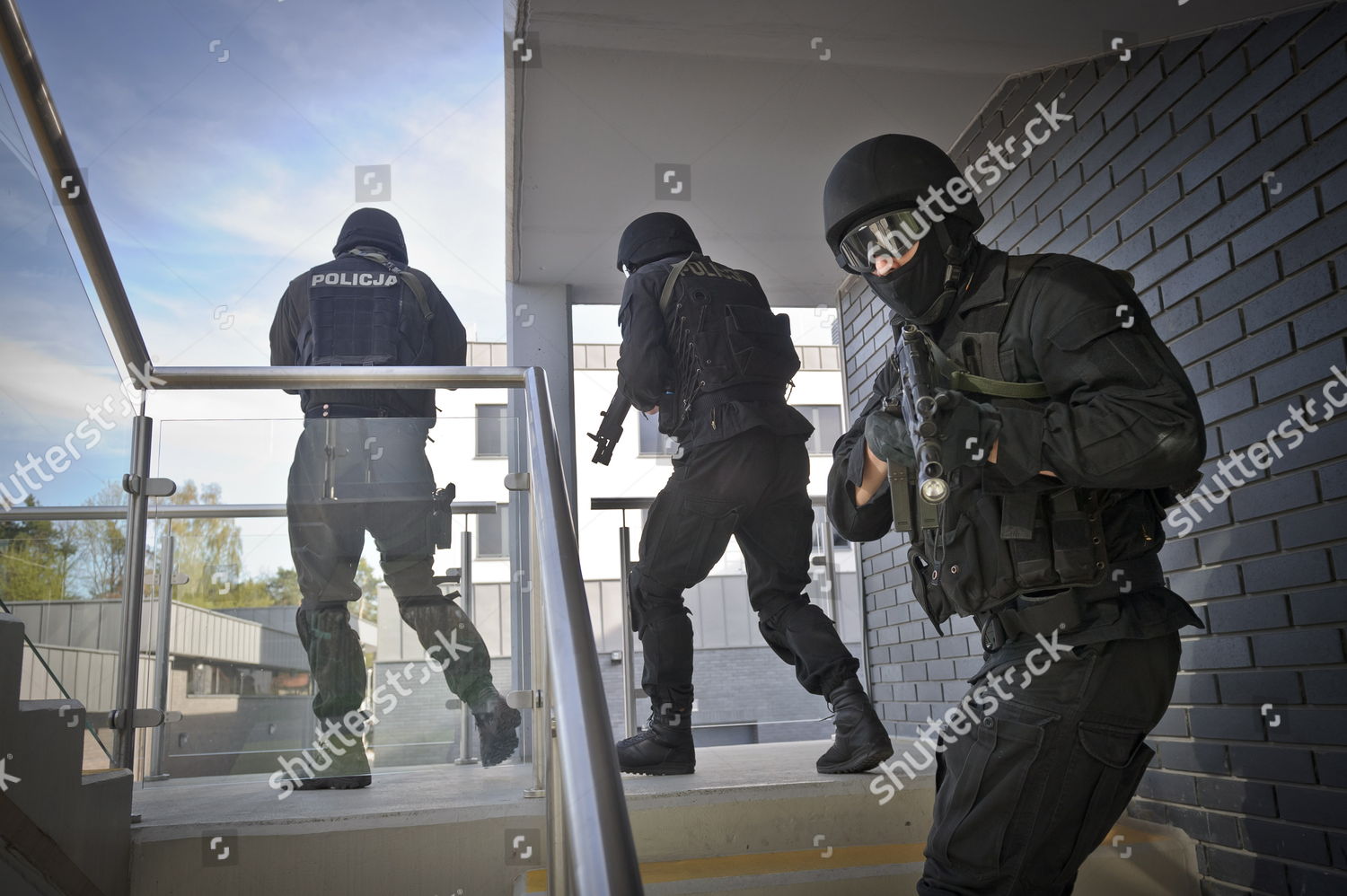 Polish Police Special Service During Antiterrorist Editorial Stock ...