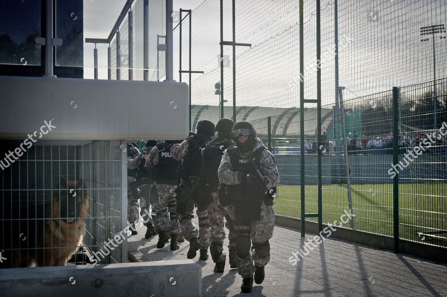 Polish Police Special Service During Antiterrorist Editorial Stock ...