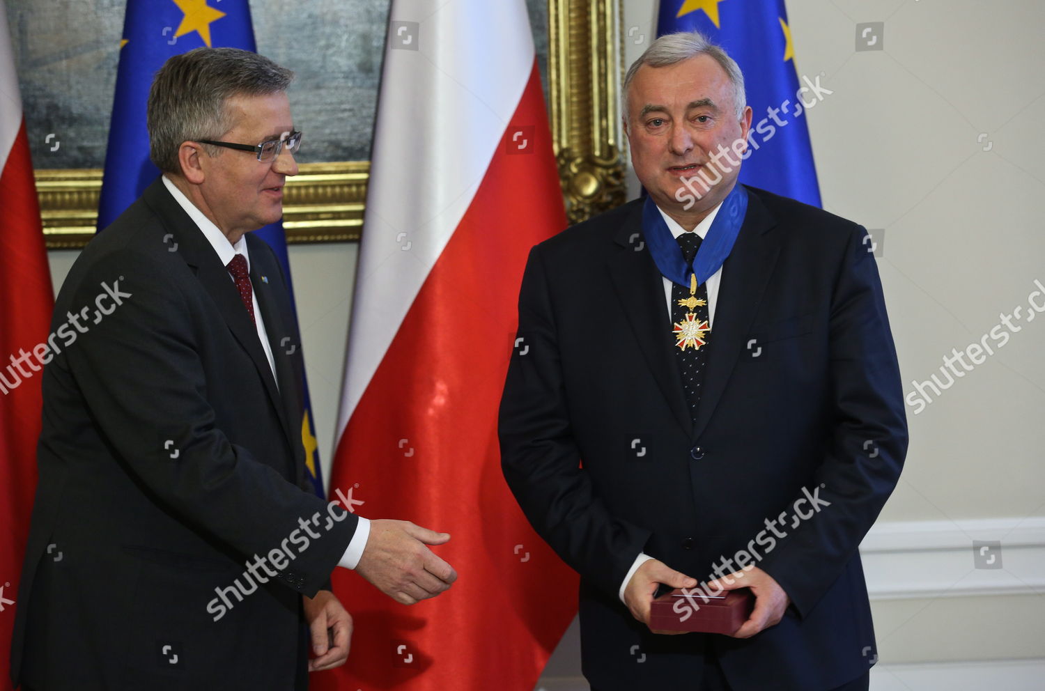 Ukrainian Ambassador Poland Markiyan Malsky R Editorial Stock Photo ...