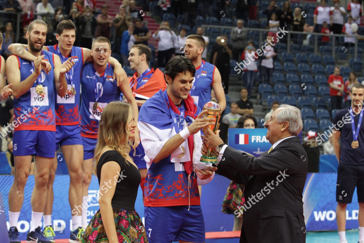 Captain Serbia Dragan Stankovic C Receives Editorial Stock Photo ...