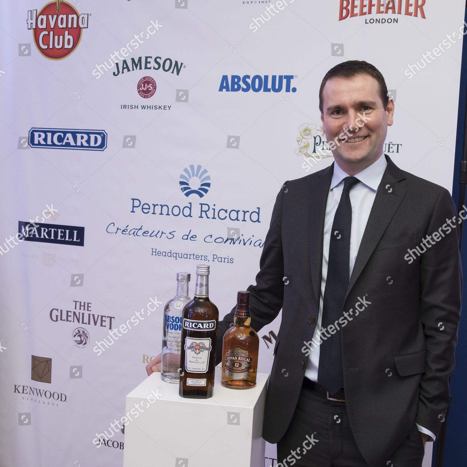 Alexandre Ricard Pernod Ricard Ceo Editorial Stock Photo - Stock Image ...