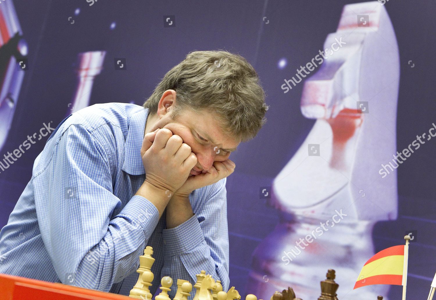 Spanish Chess Player Alexei Shirov Plays Editorial Stock Photo - Stock ...