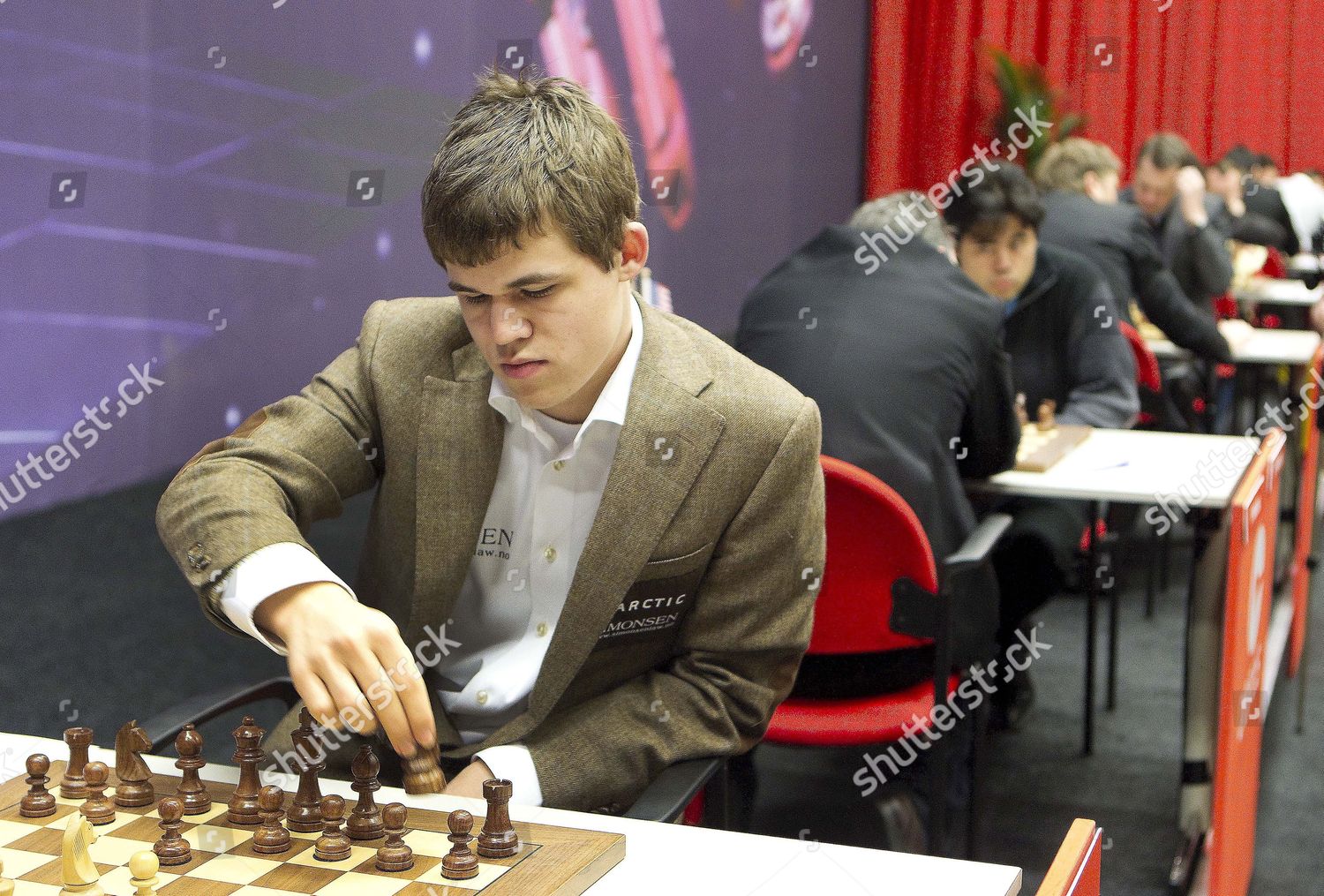 Norwegian Chess Player Magnus Carlsen Current Editorial Stock Photo ...