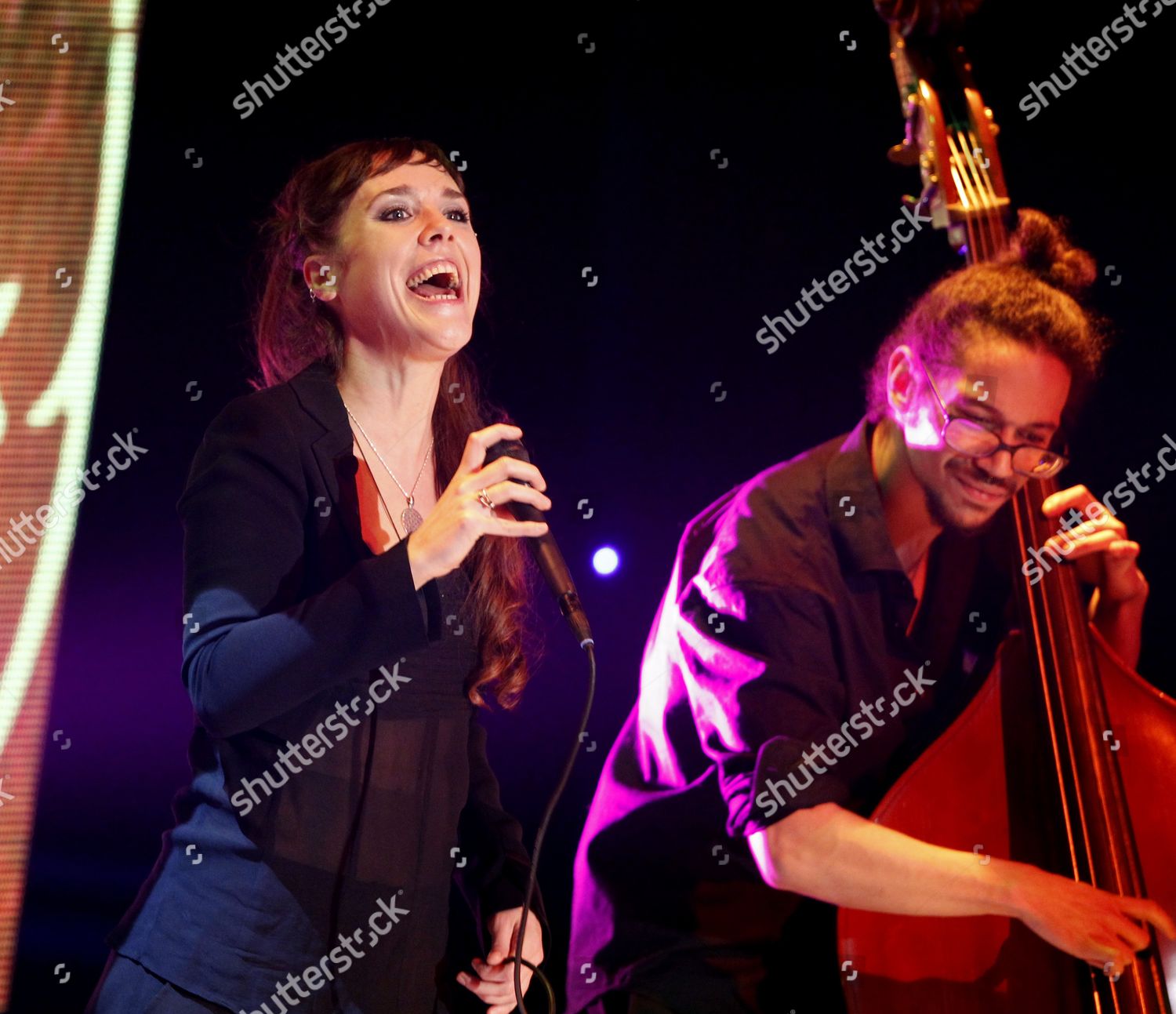 French Singer Zaz Performs During Eurosonic Editorial Stock Photo ...
