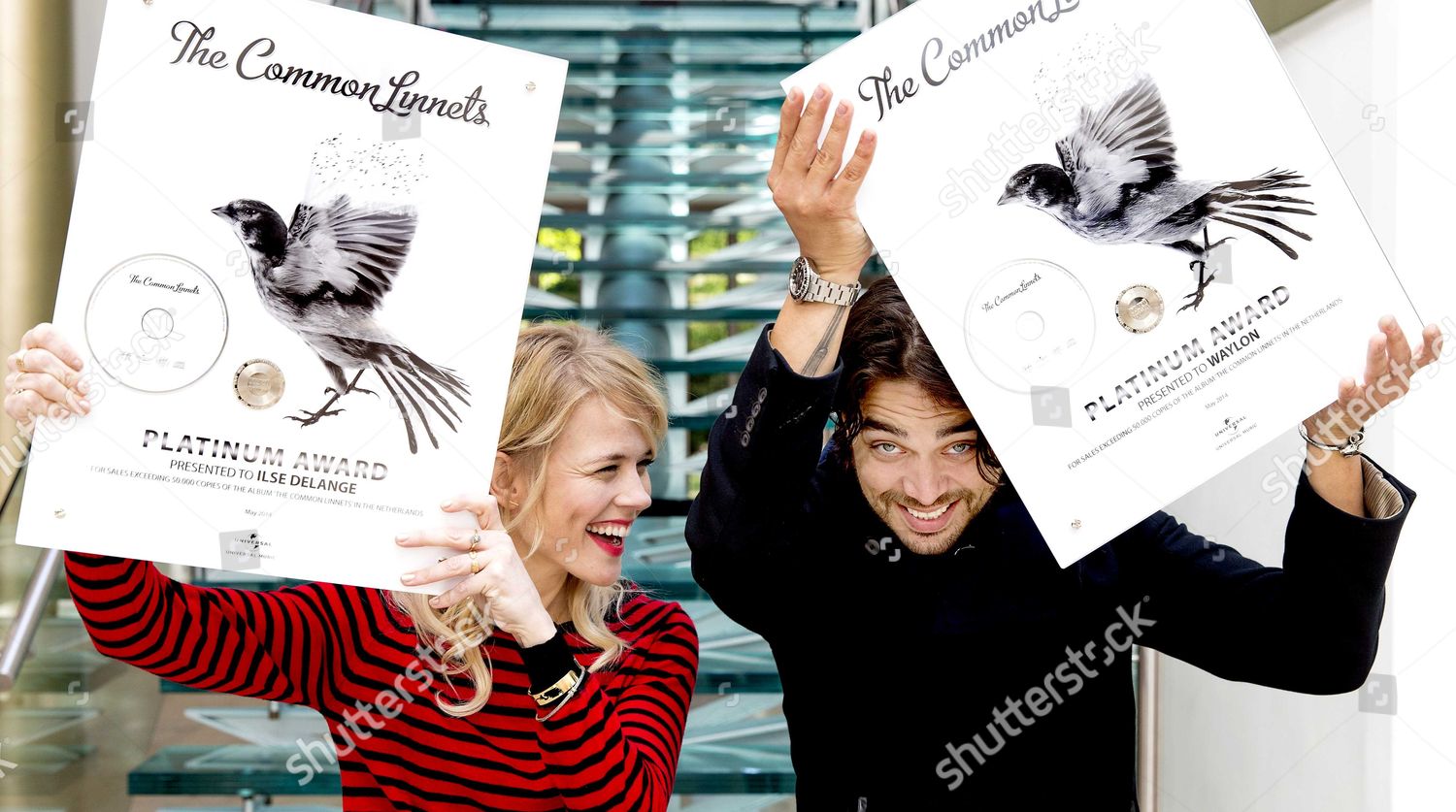 Dutch Singers Ilse Delange L Waylon Editorial Stock Photo - Stock Image ...