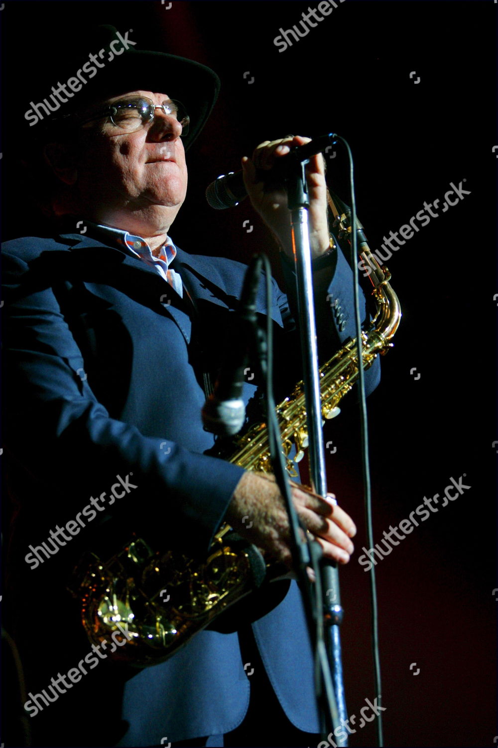 Irish Singer Musician Van Morrison Performs Editorial Stock Photo ...