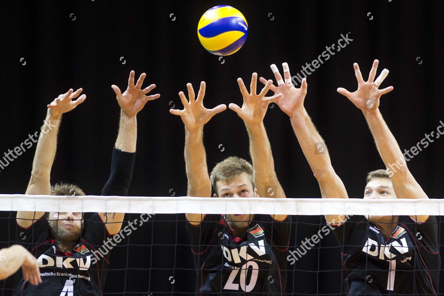 German Players Simon Tischer Philipp Collin Editorial Stock Photo ...