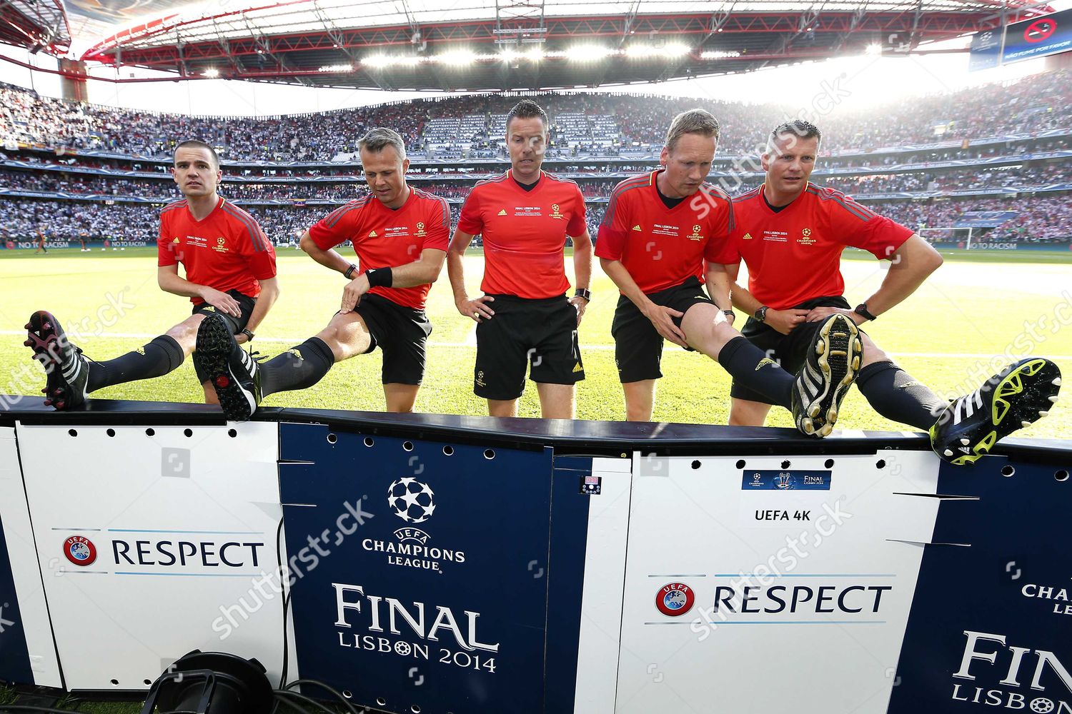 Dutch Referee Team Sander Van Roekel Editorial Stock Photo - Stock ...