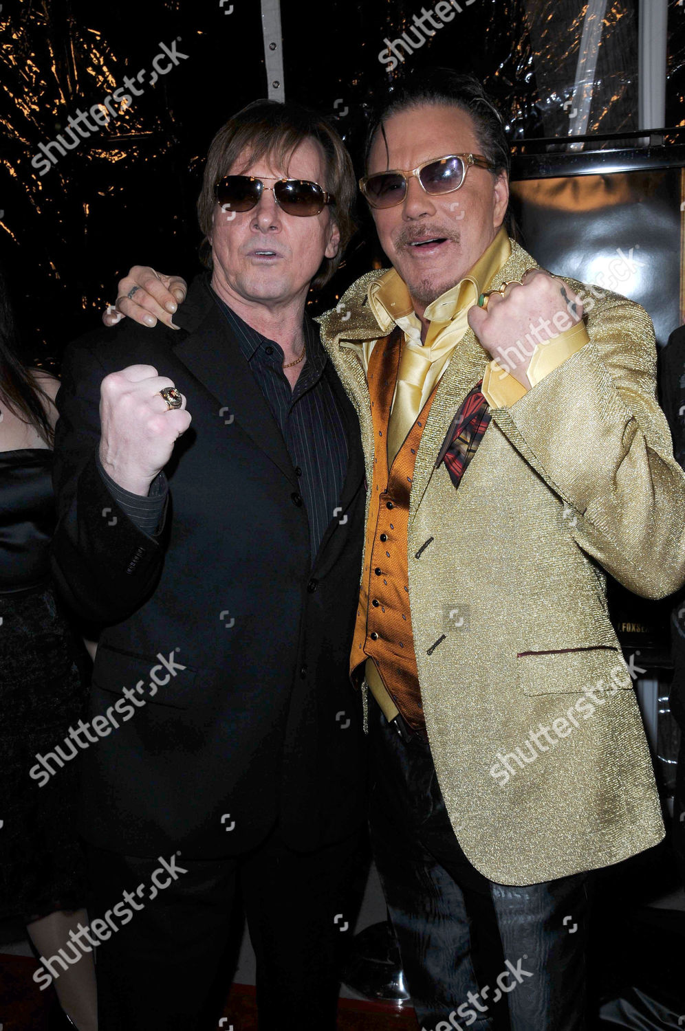 Rowdy Roddy Piper Mickey Rourke Editorial Stock Photo - Stock Image ...