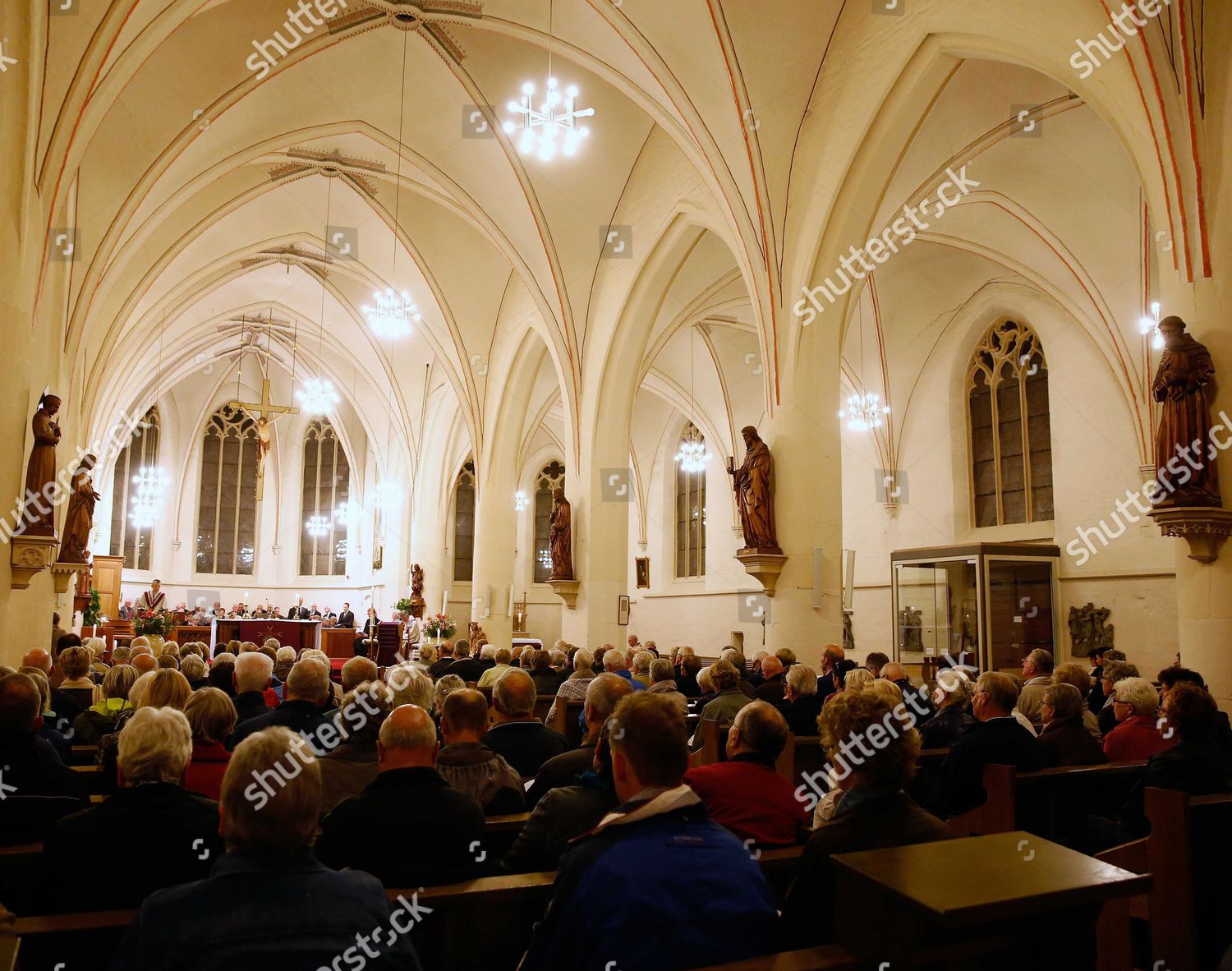 People Attend Church Service Organized Commemorate Editorial Stock ...