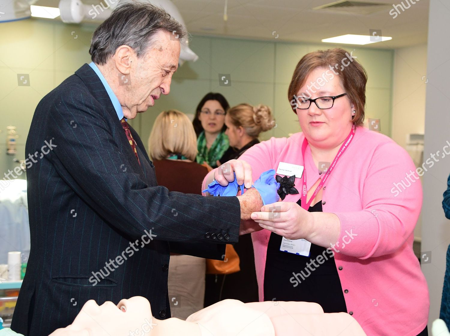 Lord Joel Joffe Opens Pound Oxford Editorial Stock Photo - Stock Image ...