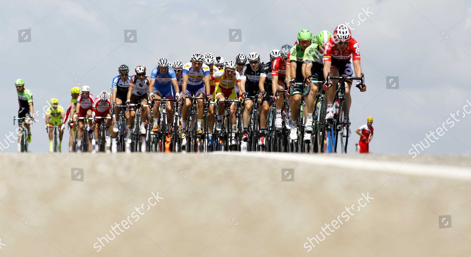 Cyclists Action During First Stage World Editorial Stock Photo - Stock ...