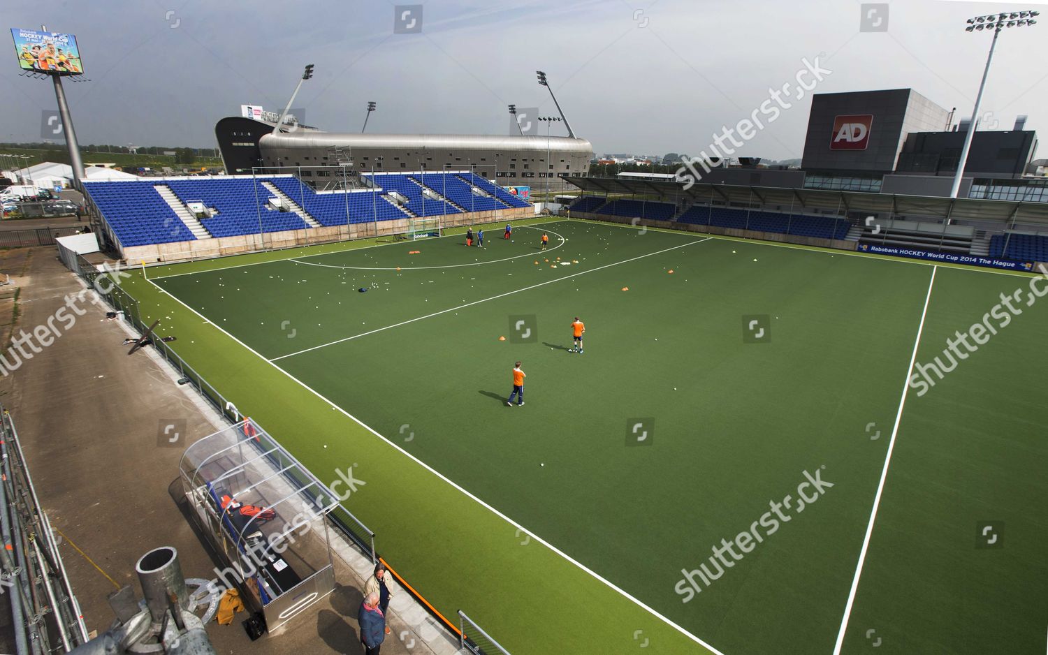 Dutch Hockey Team Trains New Hockey Editorial Stock Photo - Stock Image ...