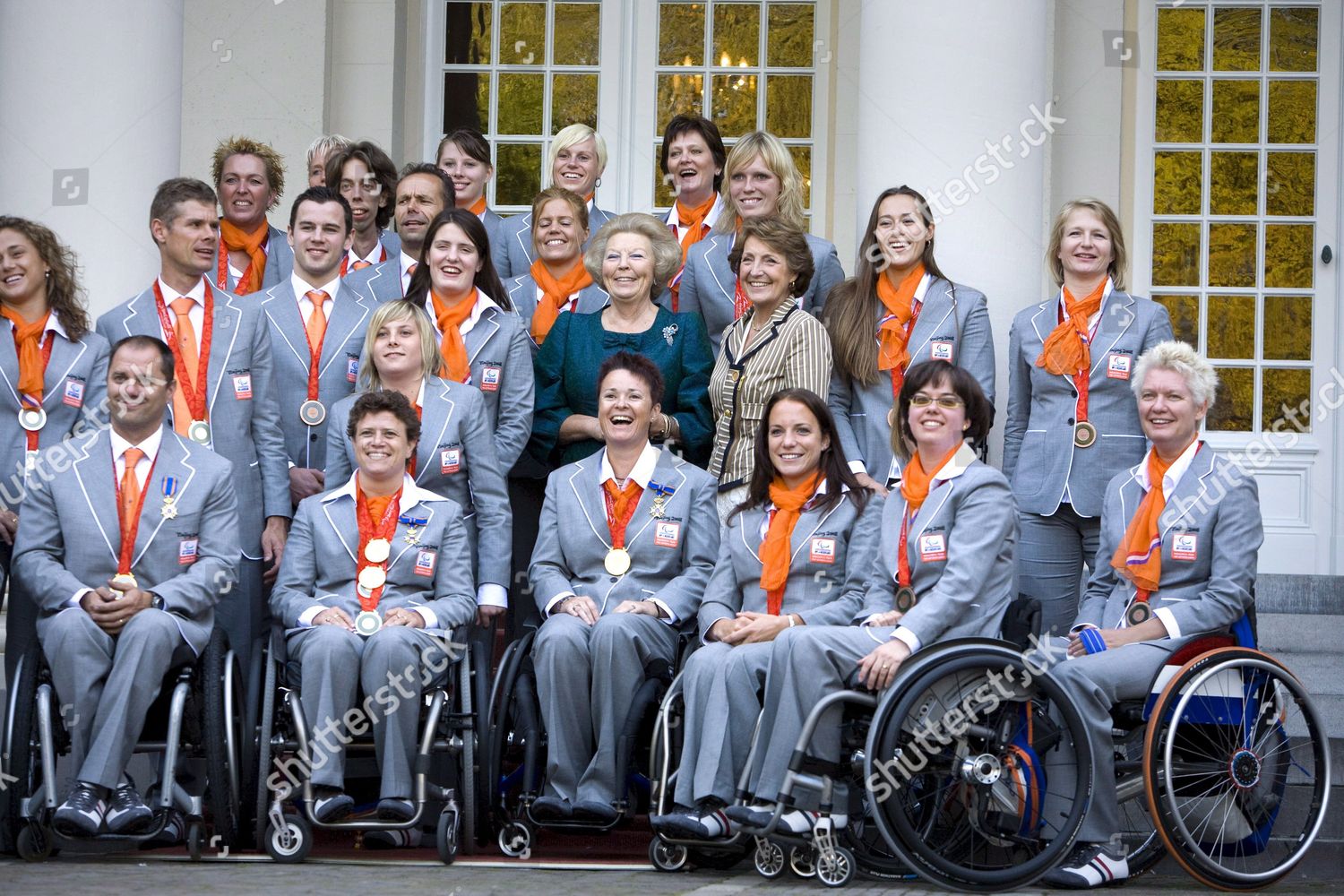 Dutch Queen Beatrix C Left Her Editorial Stock Photo - Stock Image ...