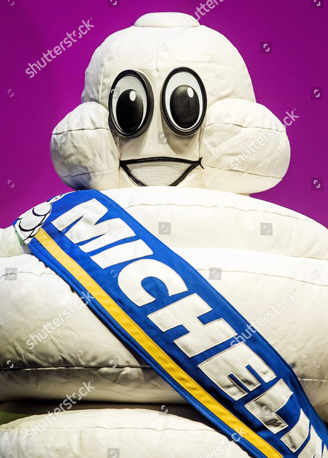Michelin Man Aka Bibendum Attends Michelin Editorial Stock Photo ...