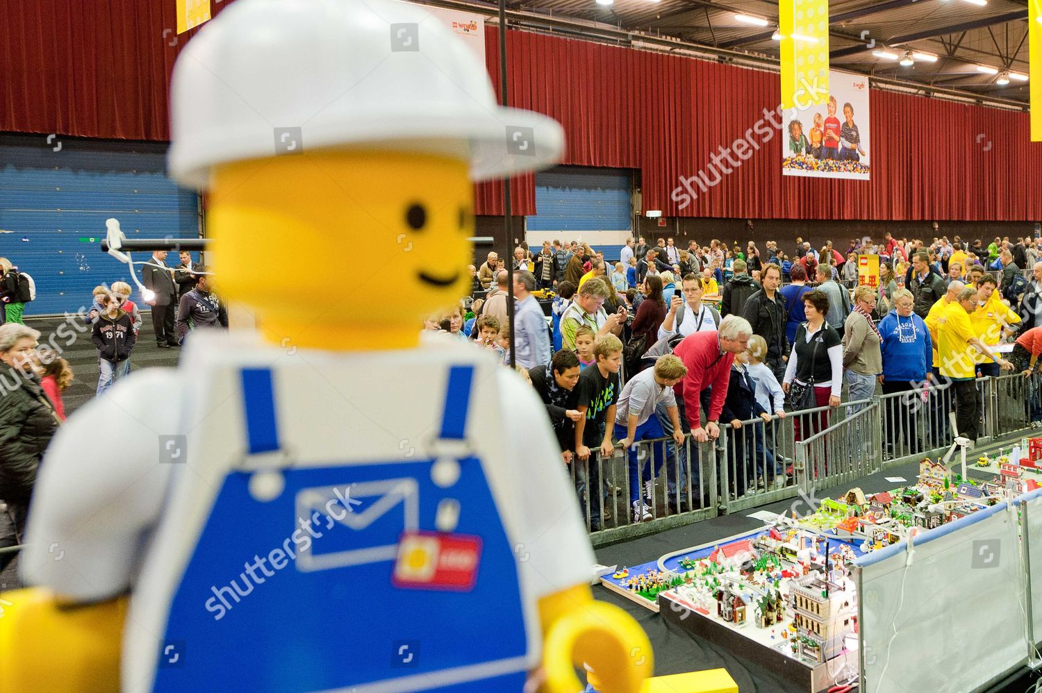 People Models Made By Lego Displayed Editorial Stock Photo - Stock ...