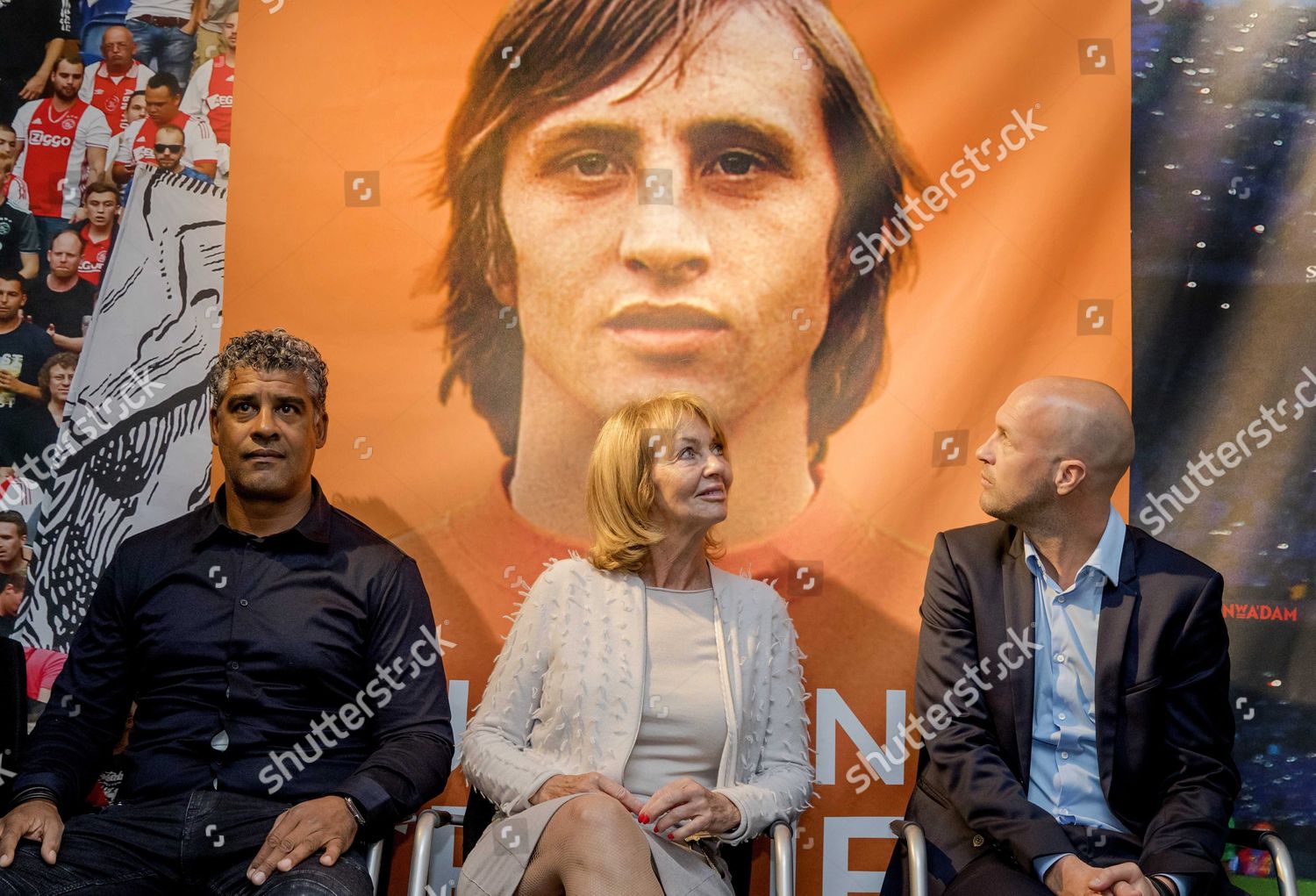 Lr Frank Rijkaard Danny Cruyff Jordi Editorial Stock Photo - Stock ...