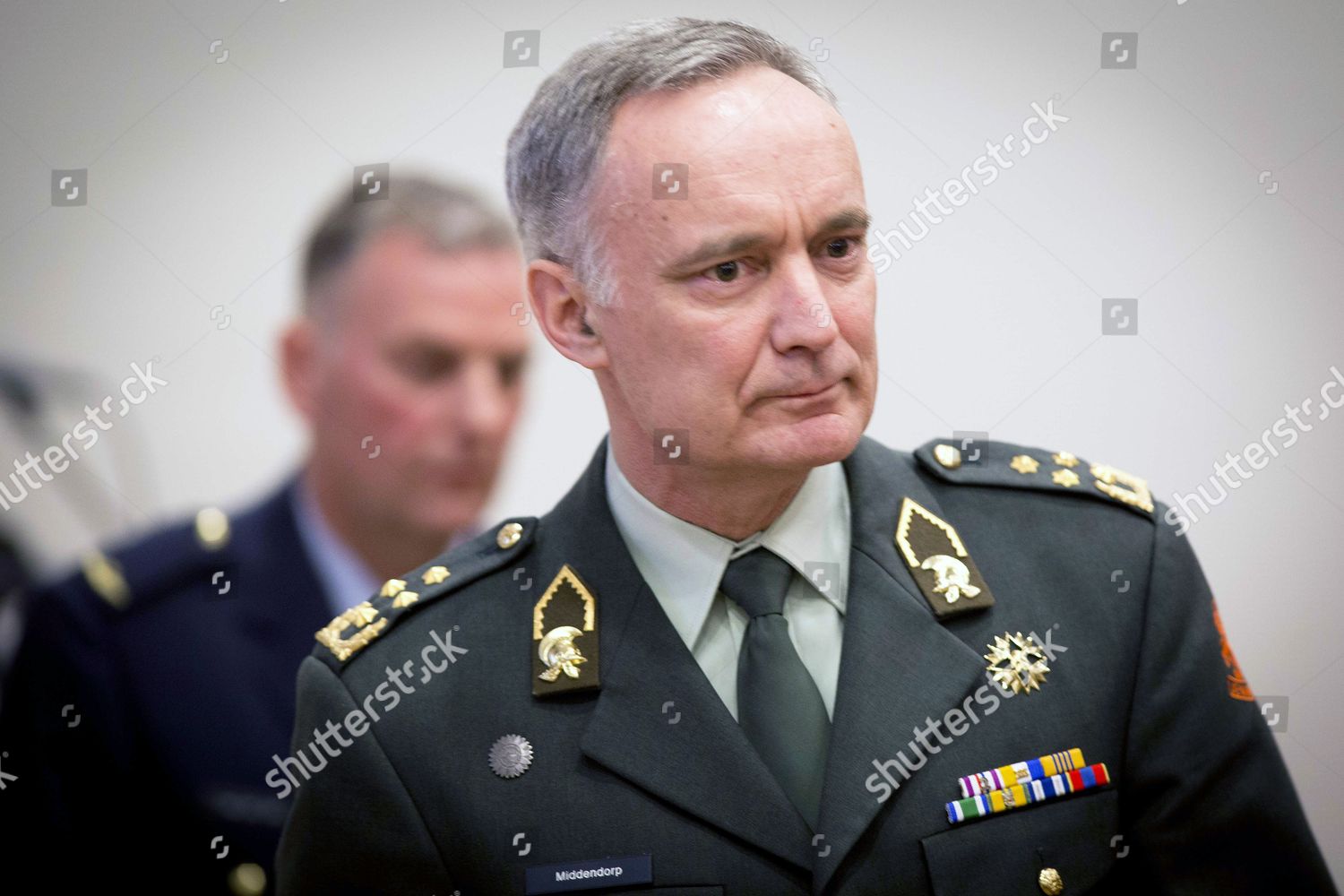 Dutch Chief Defence Tom Middendorp Speaks Editorial Stock Photo - Stock ...