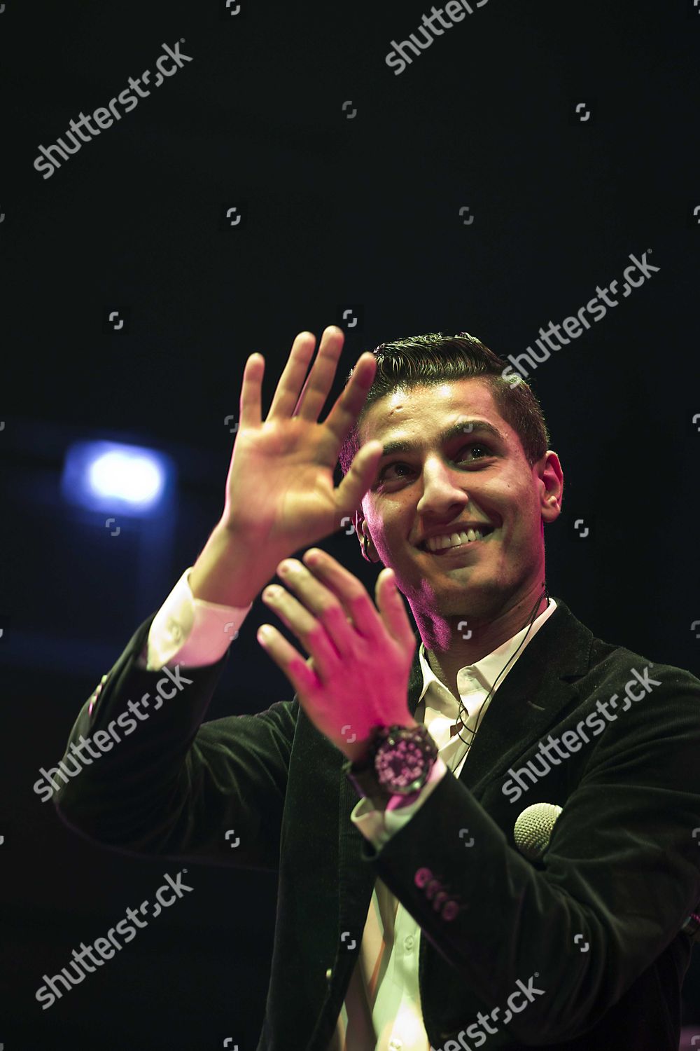 Palestinian Singer Mohammed Assaf Winner Arab Editorial Stock Photo ...
