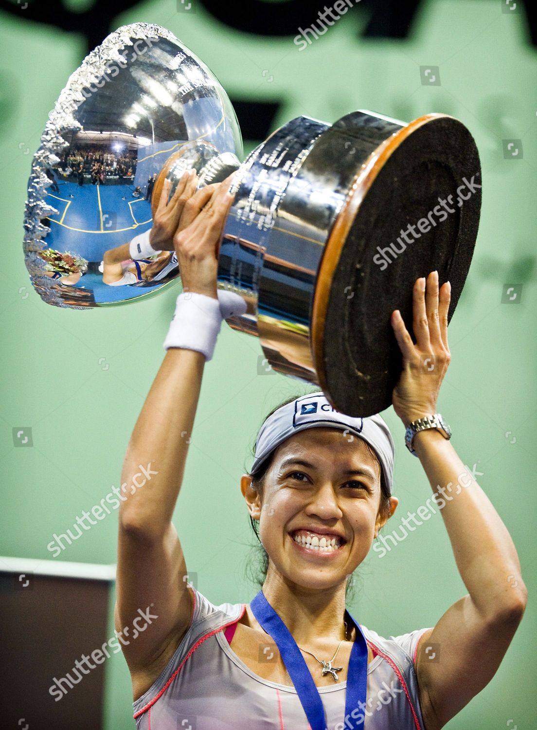 Defending Champion Nicol David Malaysia Holds Editorial Stock Photo ...