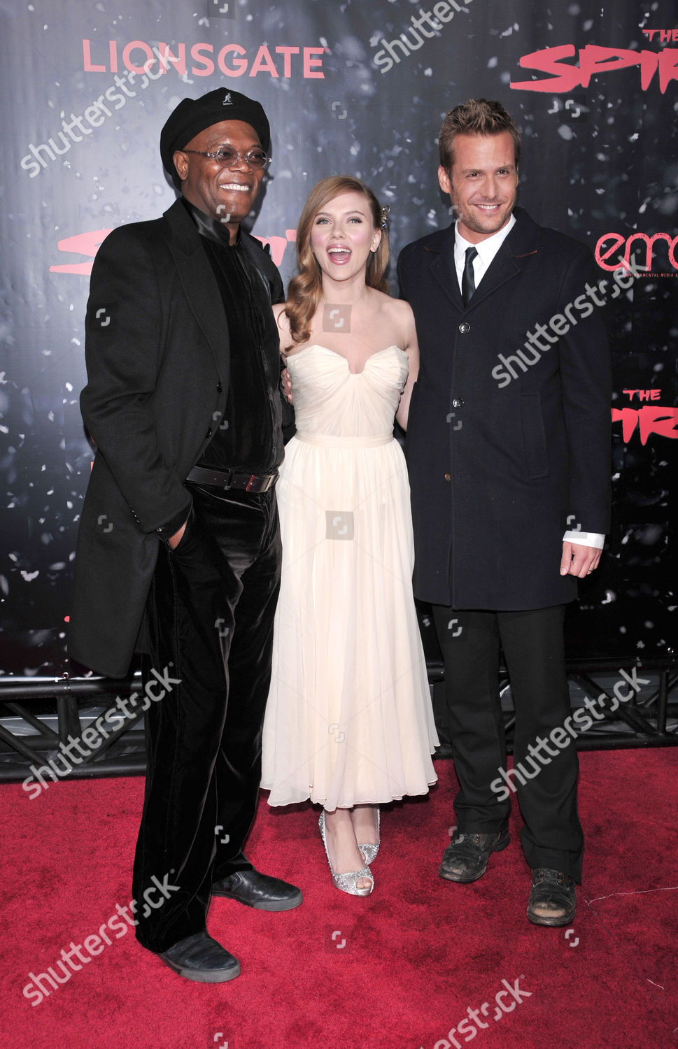 Samuel L Jackson Scarlett Johansson Gabriel Editorial Stock Photo ...