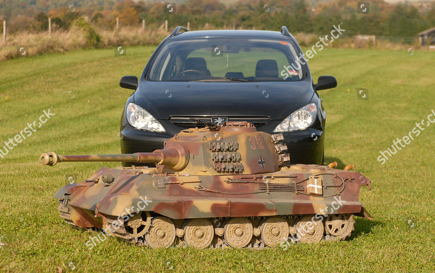 Giant Radio Controlled Tank Editorial Stock Photo - Stock Image ...