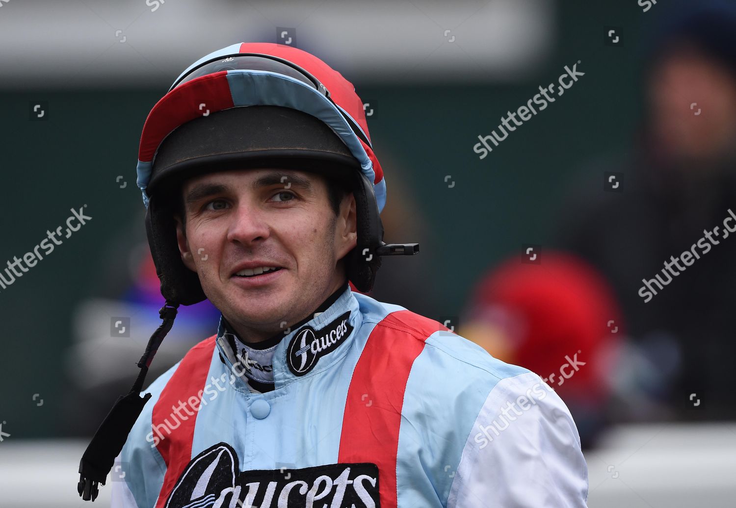 Jockey Liam Treadwell Before Race 4 Editorial Stock Photo - Stock Image ...