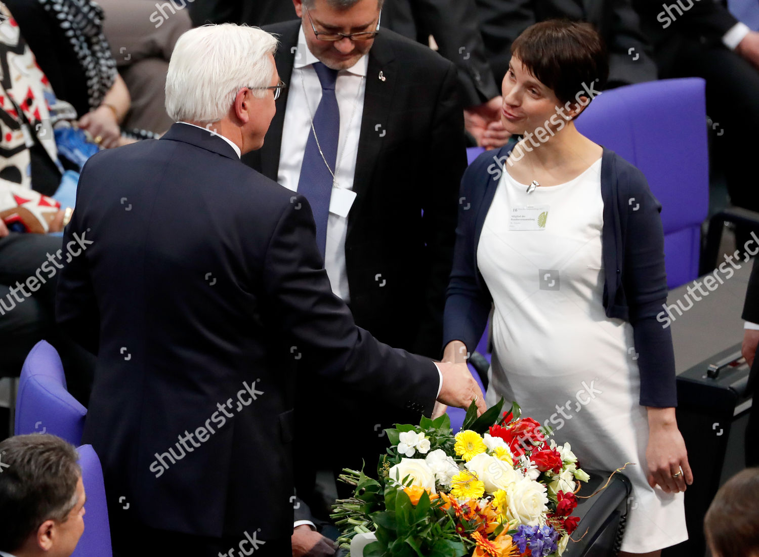 Frankwalter Steinmeier Frauke Petry Editorial Stock Photo - Stock Image ...