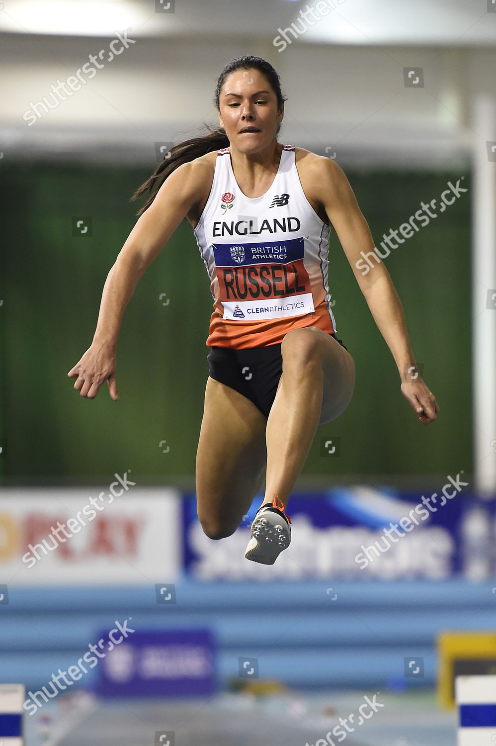 Wigan Districts Alexandra Russell During Women Editorial Stock Photo ...