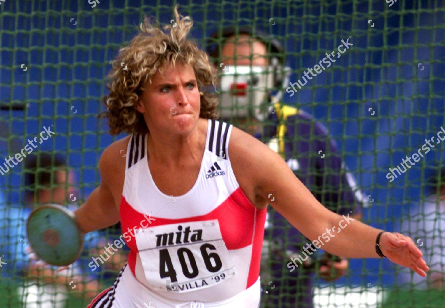 Seville Spain German Discus Thrower Franka Editorial Stock Photo ...