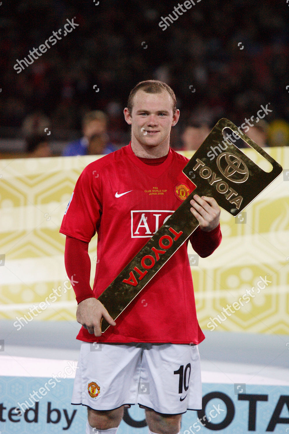 Manchester Uniteds Wayne Rooney Wins Mvp Editorial Stock Photo - Stock Image | Shutterstock