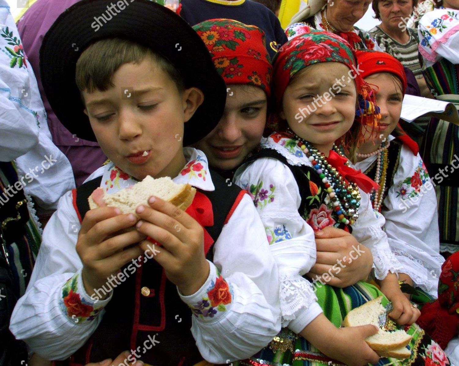 Lowicz Poland Boy Dressed Traditional Costume Editorial Stock Photo ...
