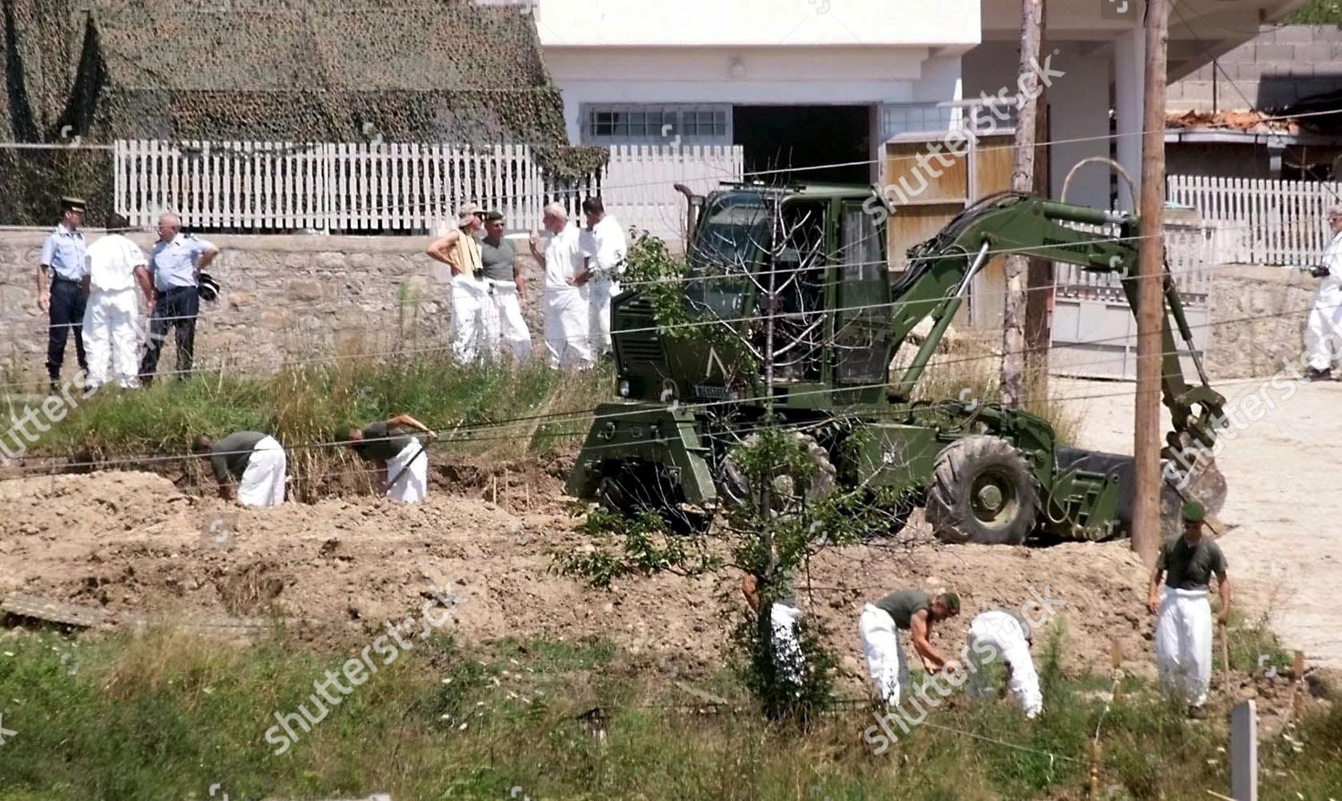 Suvi Do Kosovo Yugoslavia French Forensic Editorial Stock Photo - Stock ...