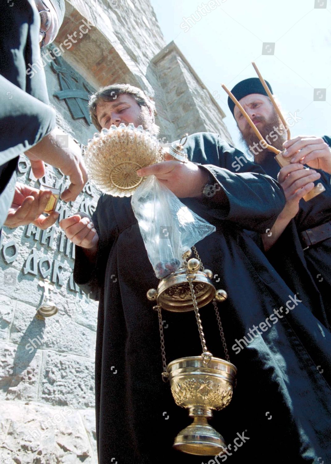 Kosovo Pole Kosovo Serbian Orthodox Priest Editorial Stock Photo ...