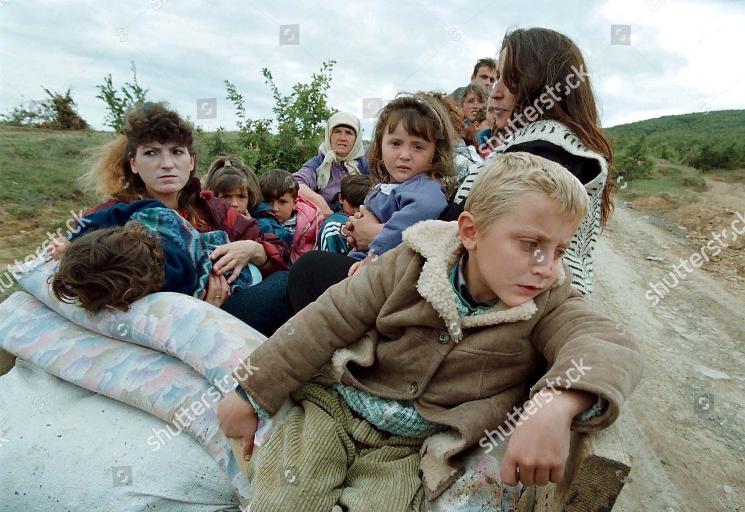 Drenica Region Kosovo Yugoslavia Albanian Family Editorial Stock Photo ...