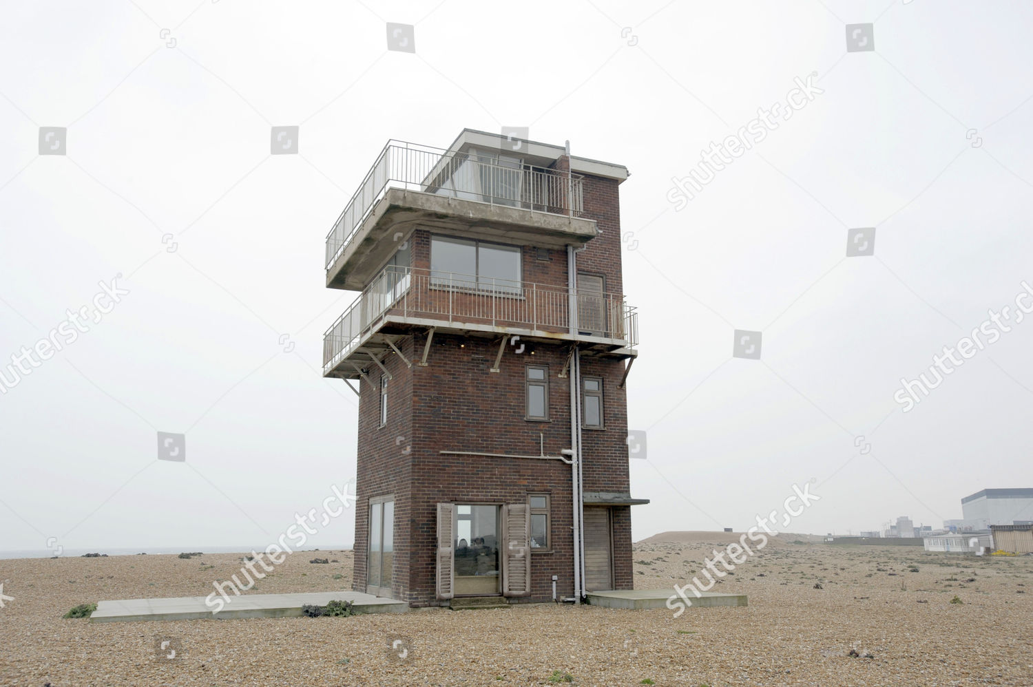 Dungeness Coast Guard Tower Editorial Stock Photo - Stock Image ...