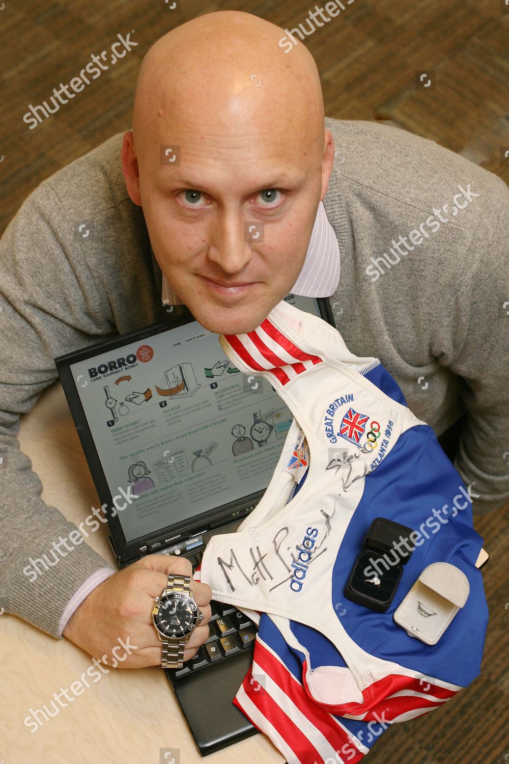Paul Aitken Founder Pawnbroking Website Borro Editorial Stock Photo ...