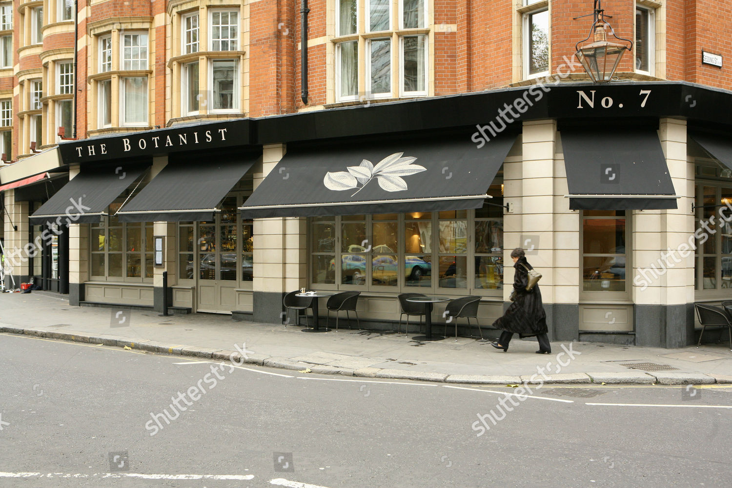 Botanist Restaurant Sloane Square Chelsea London Editorial Stock Photo ...
