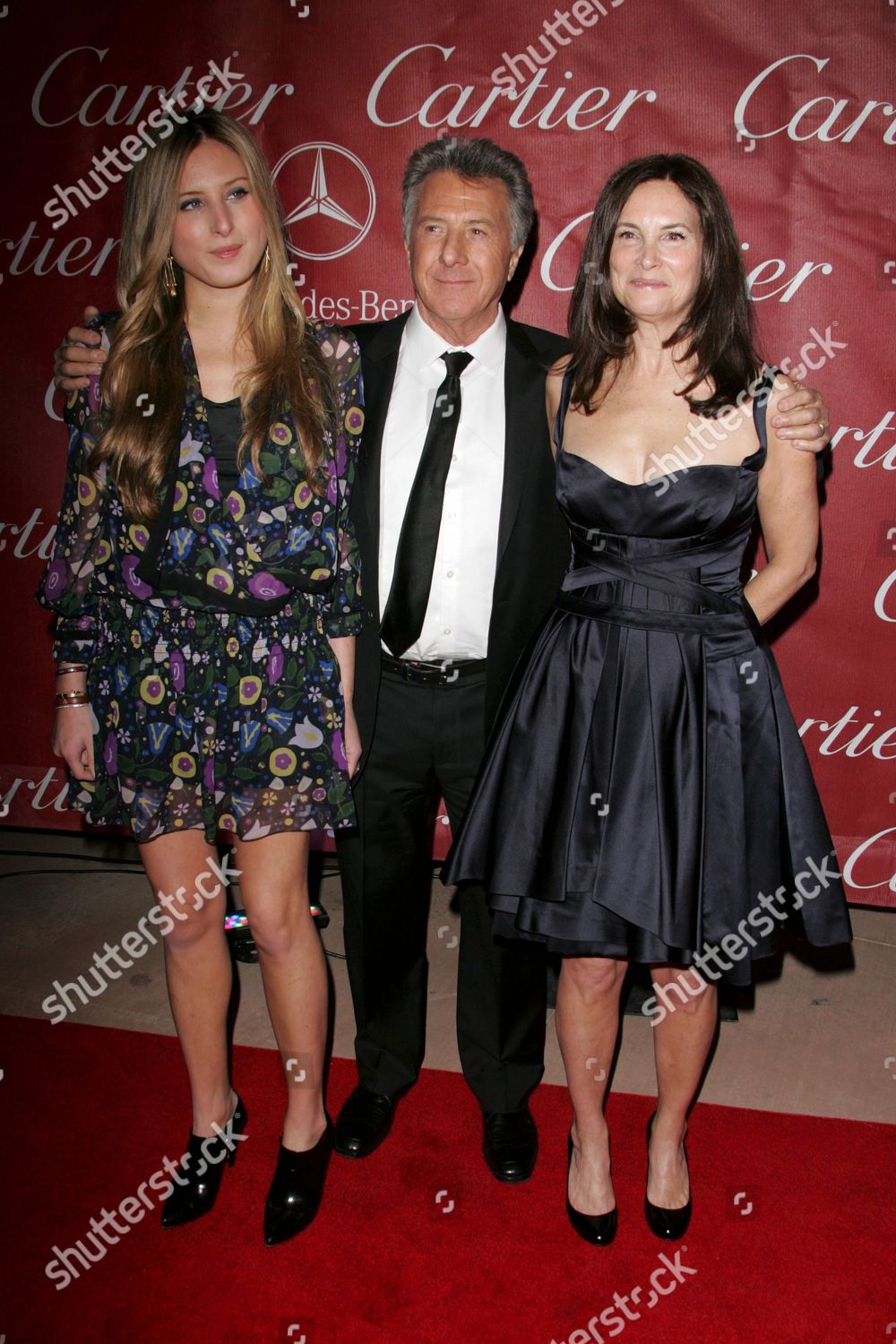 Dustin Hoffman Wife Lisa Daughter Alexandra Editorial Stock Photo ...