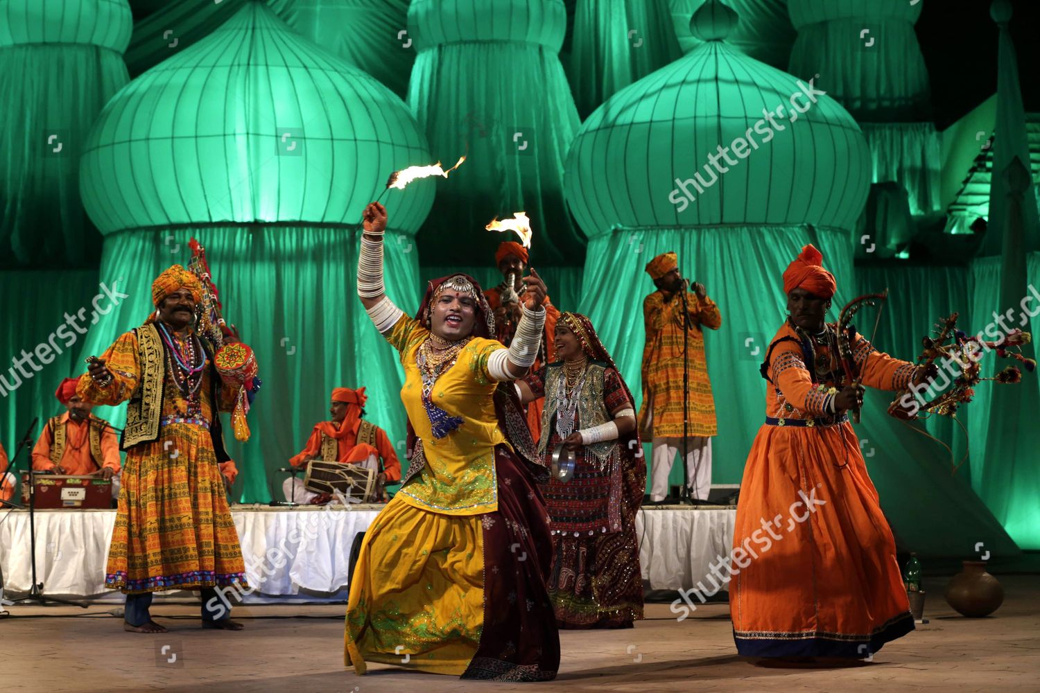 Pakistani Traditional Dancers Perform During 15th Editorial Stock Photo ...