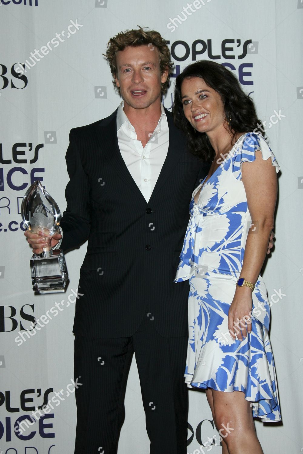 Simon Baker Robin Tunney Editorial Stock Photo - Stock Image | Shutterstock