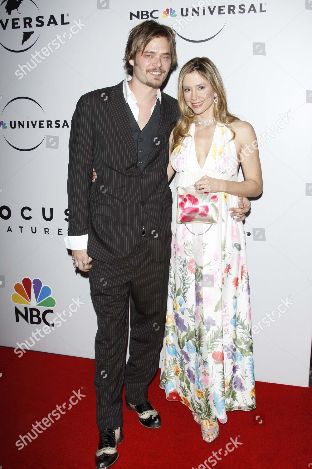 Christopher Backus Mira Sorvino Editorial Stock Photo - Stock Image ...