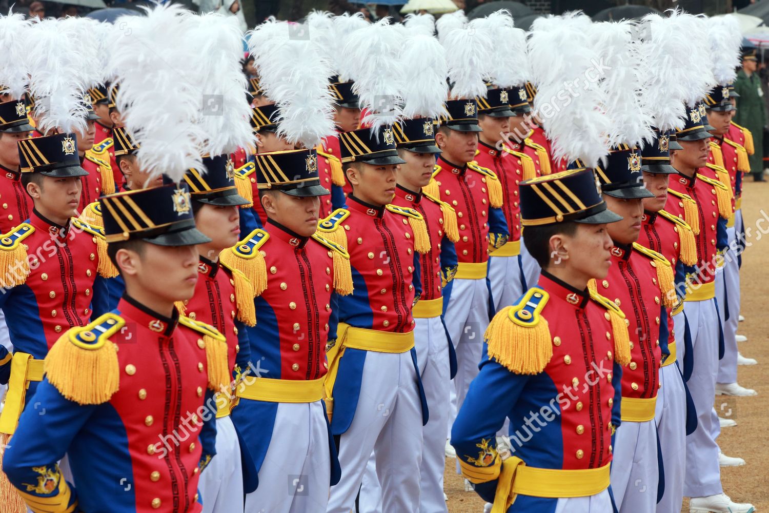 New Cadets Parade During Ceremony South Editorial Stock Photo - Stock ...