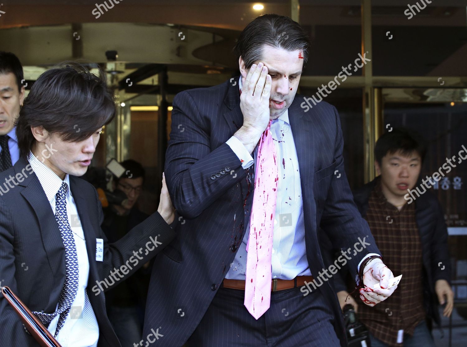Us Ambassador South Korea Mark Lippert Editorial Stock Photo - Stock ...