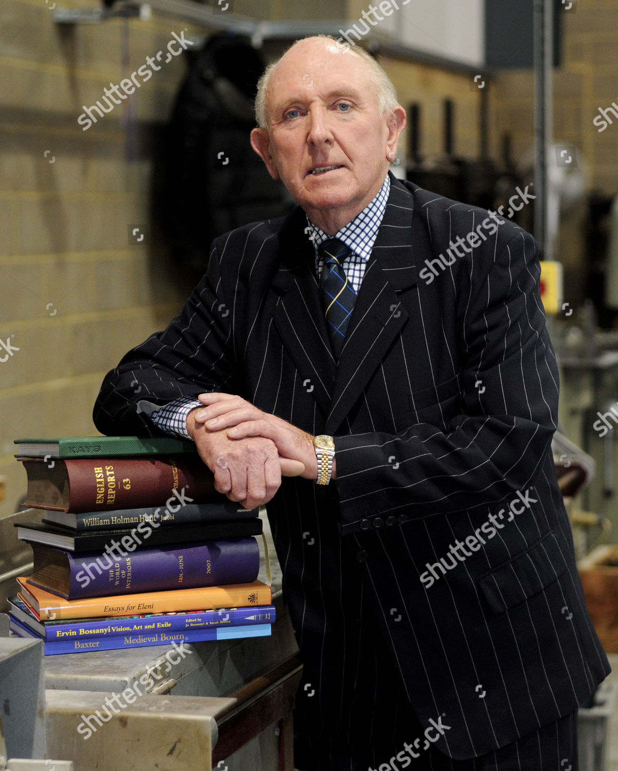 Maltbys Bookbinders Chairman Tony Tanner Editorial Stock Photo - Stock ...