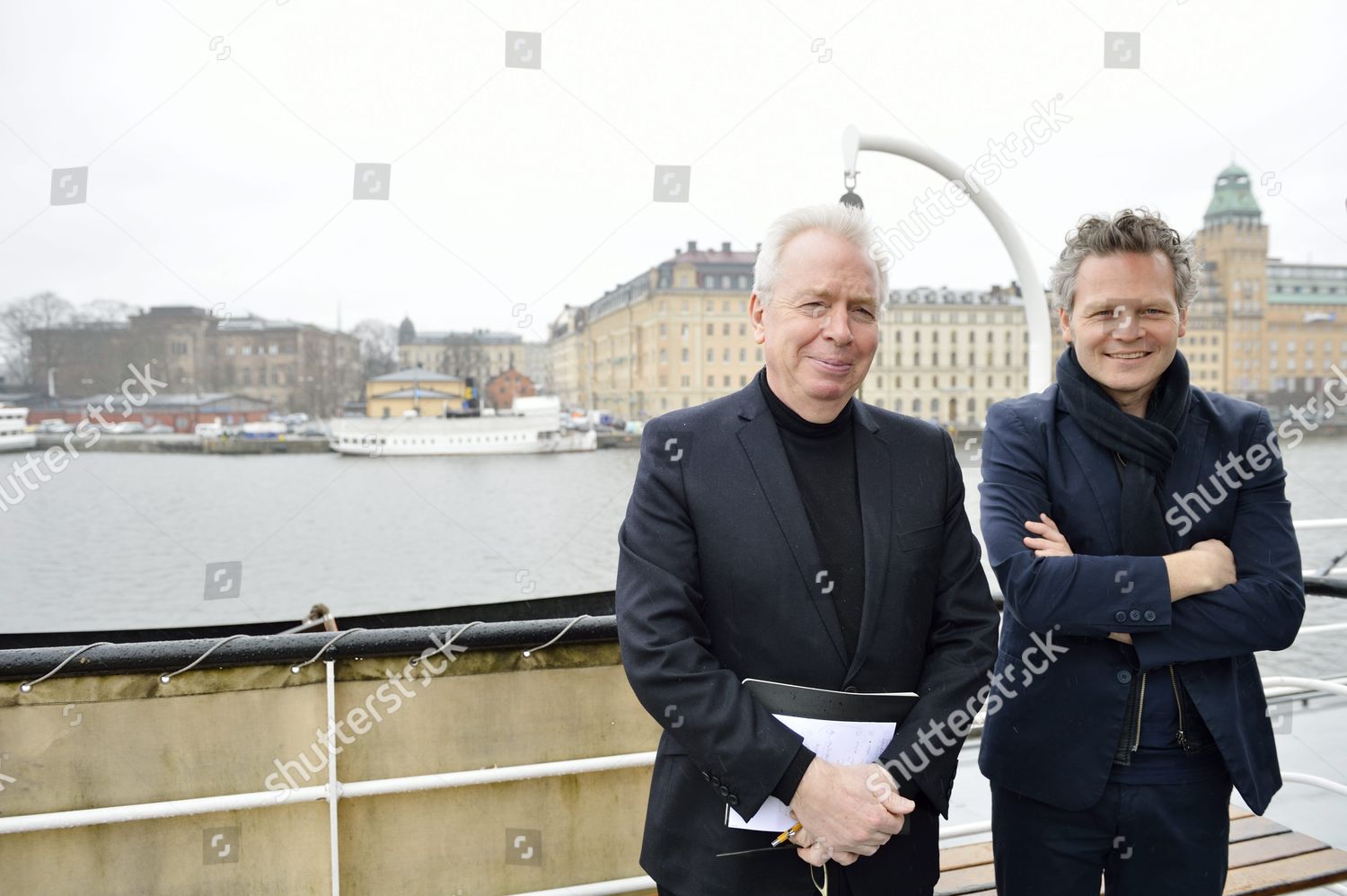 Architects David Chipperfield L Christoph Felger Editorial Stock Photo ...