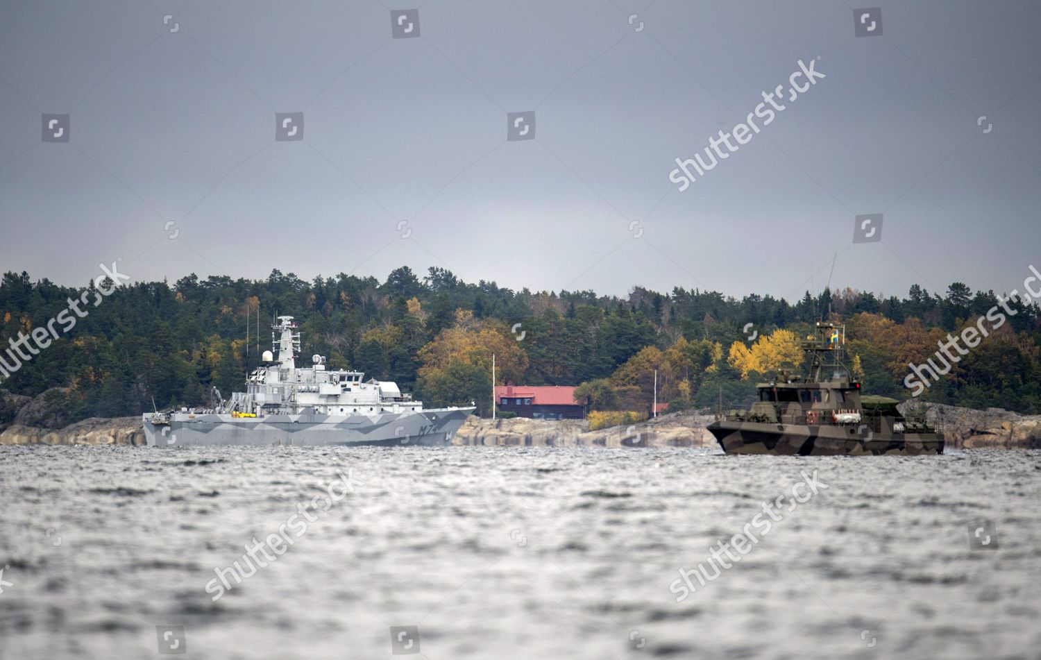 Swedish Minesweeper Hms Kullen L Guard Editorial Stock Photo - Stock ...