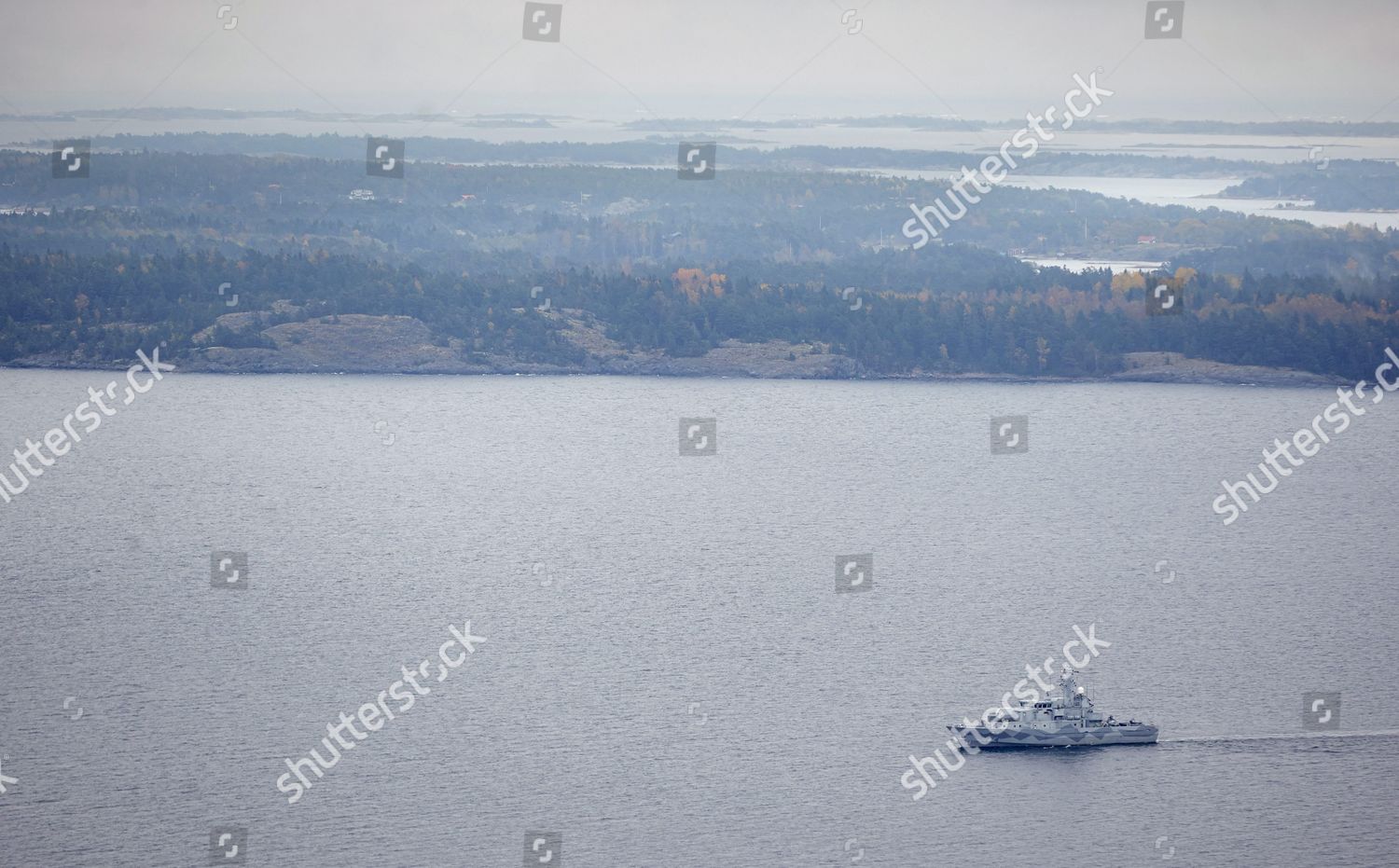 Swedish Minesweeper Hms Kullen Engaged Military Editorial Stock Photo ...