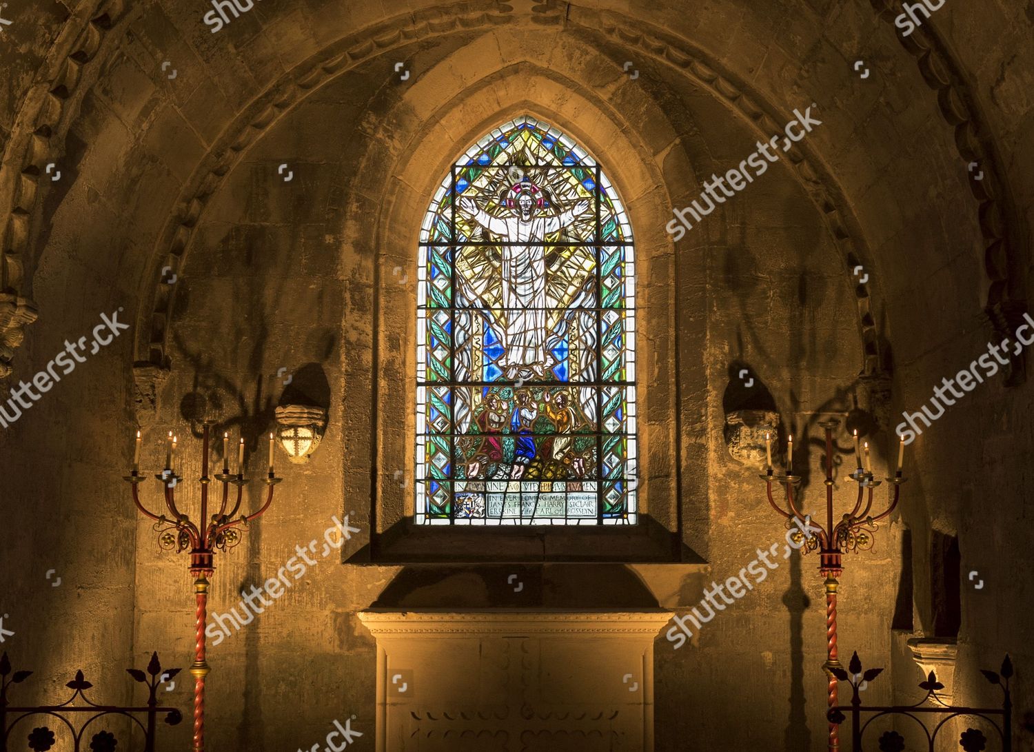 Rosslyn Chapel Crypt Crypt Oldest Part Editorial Stock Photo - Stock ...